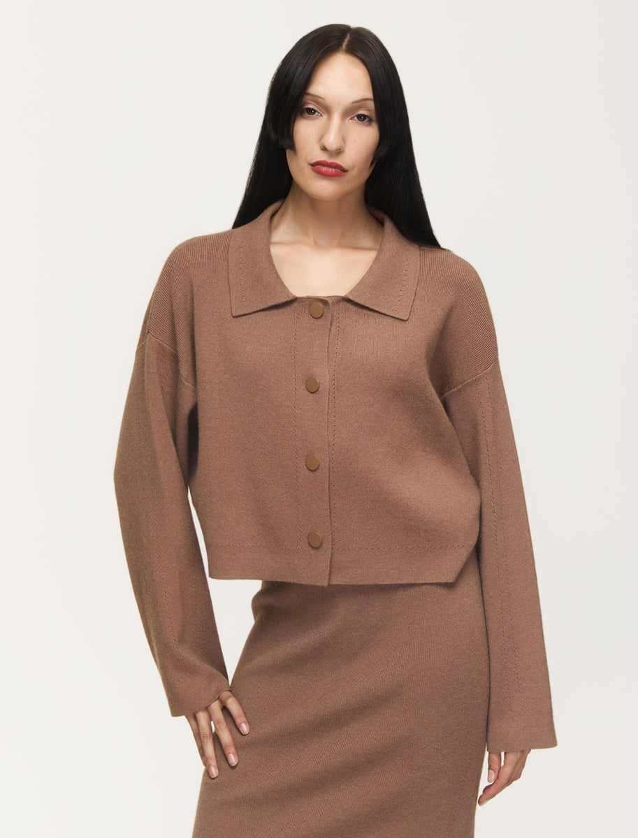 Issa Jacket | Mocha – LILYMAES